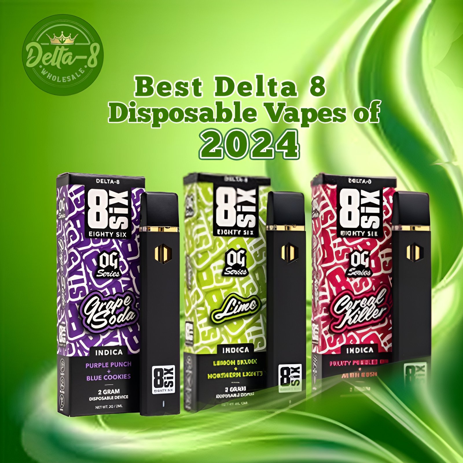 Top Delta 8 Disposable Vapes of 2024